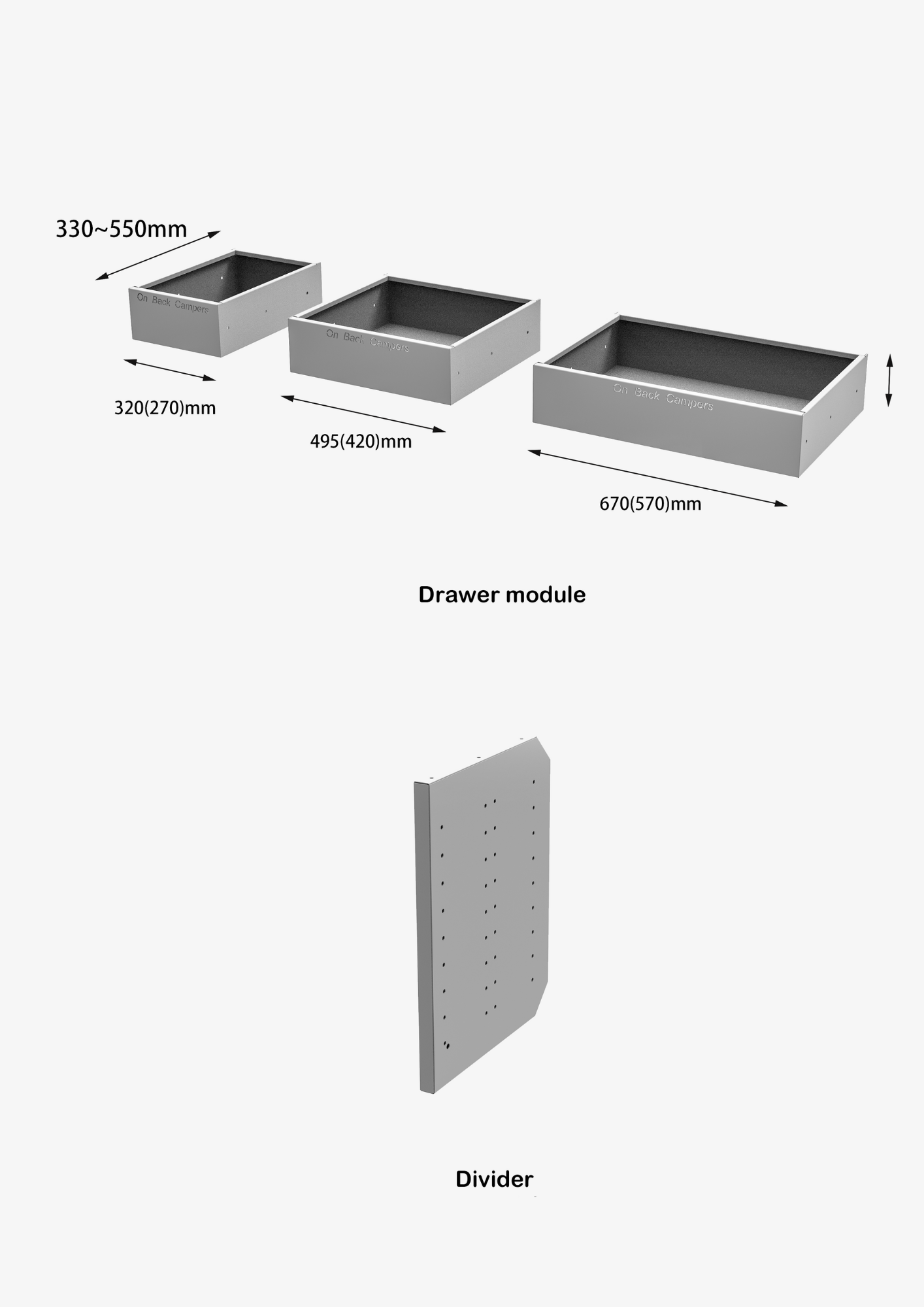 Build Your Tray Back Camper | T1 & T2 Series | OnBack Campers Australia ...