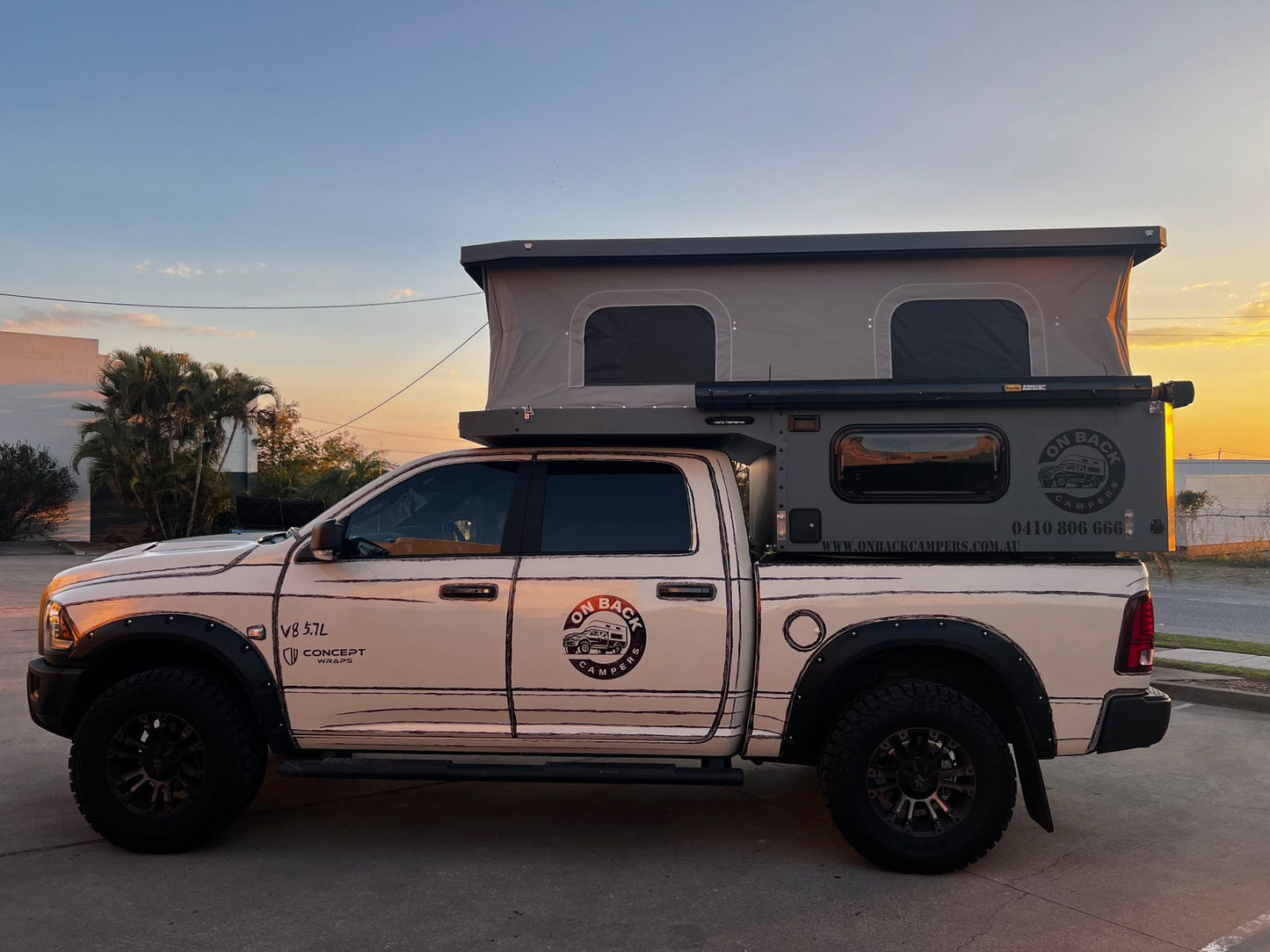 UTE Camper, Slide in Camper, Truck Camper | On Back Campers Australia