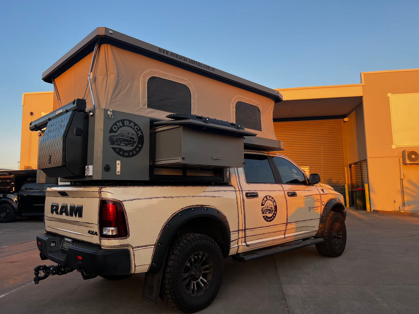 UTE Camper, Slide in Camper, Truck Camper | On Back Campers Australia