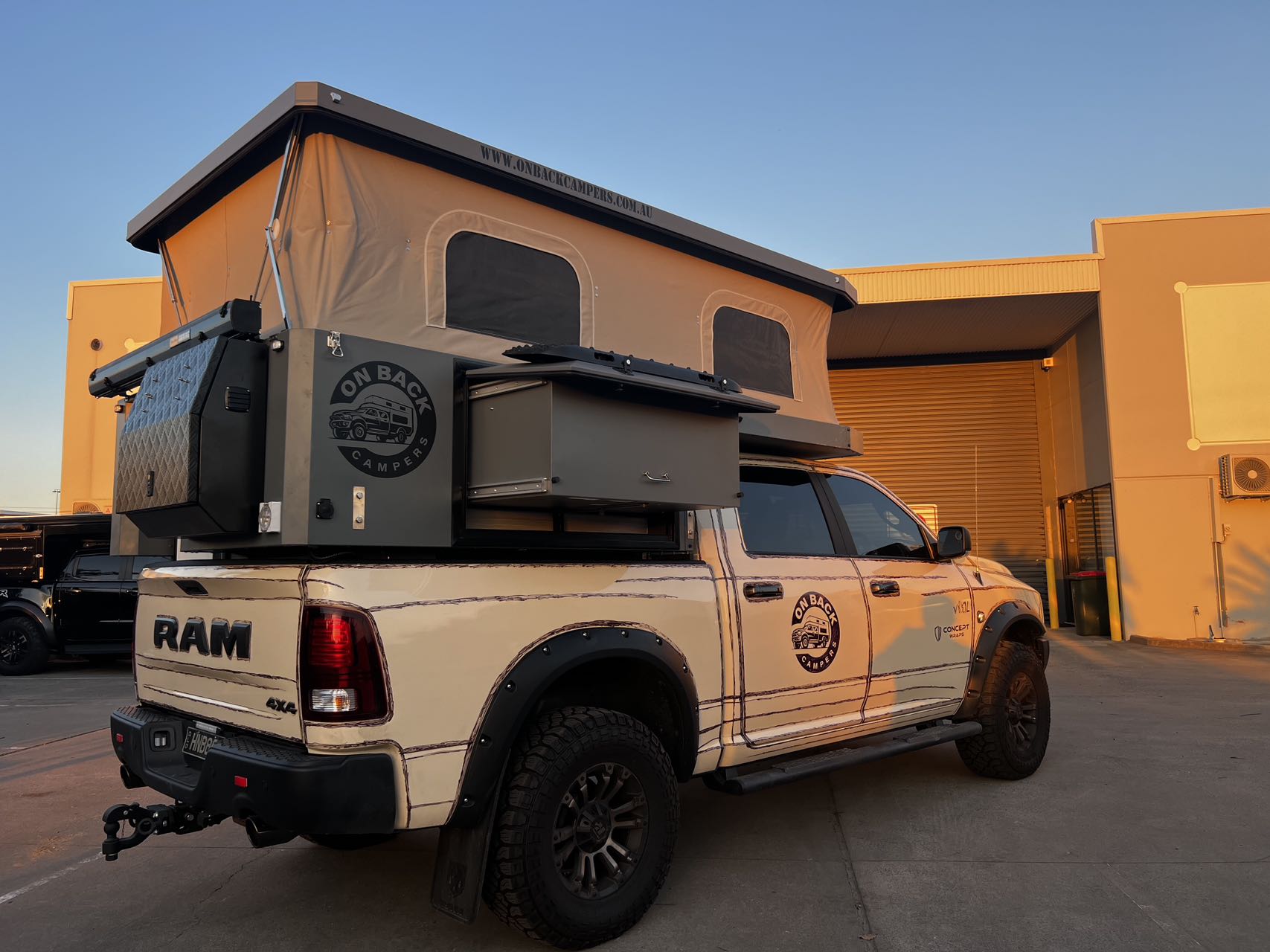 UTE Camper, Slide in Camper, Truck Camper | On Back Campers Australia