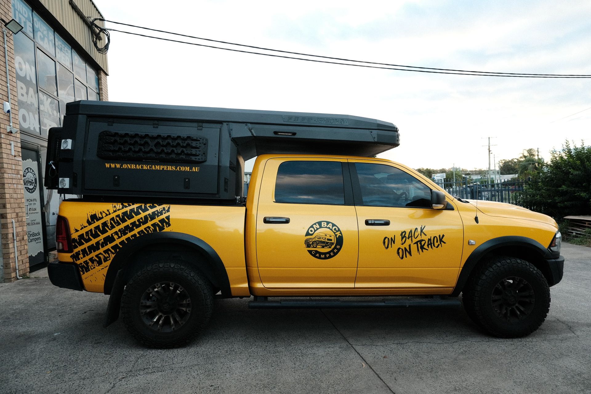 UTE Camper, Slide in Camper, Truck Camper | On Back Campers Australia