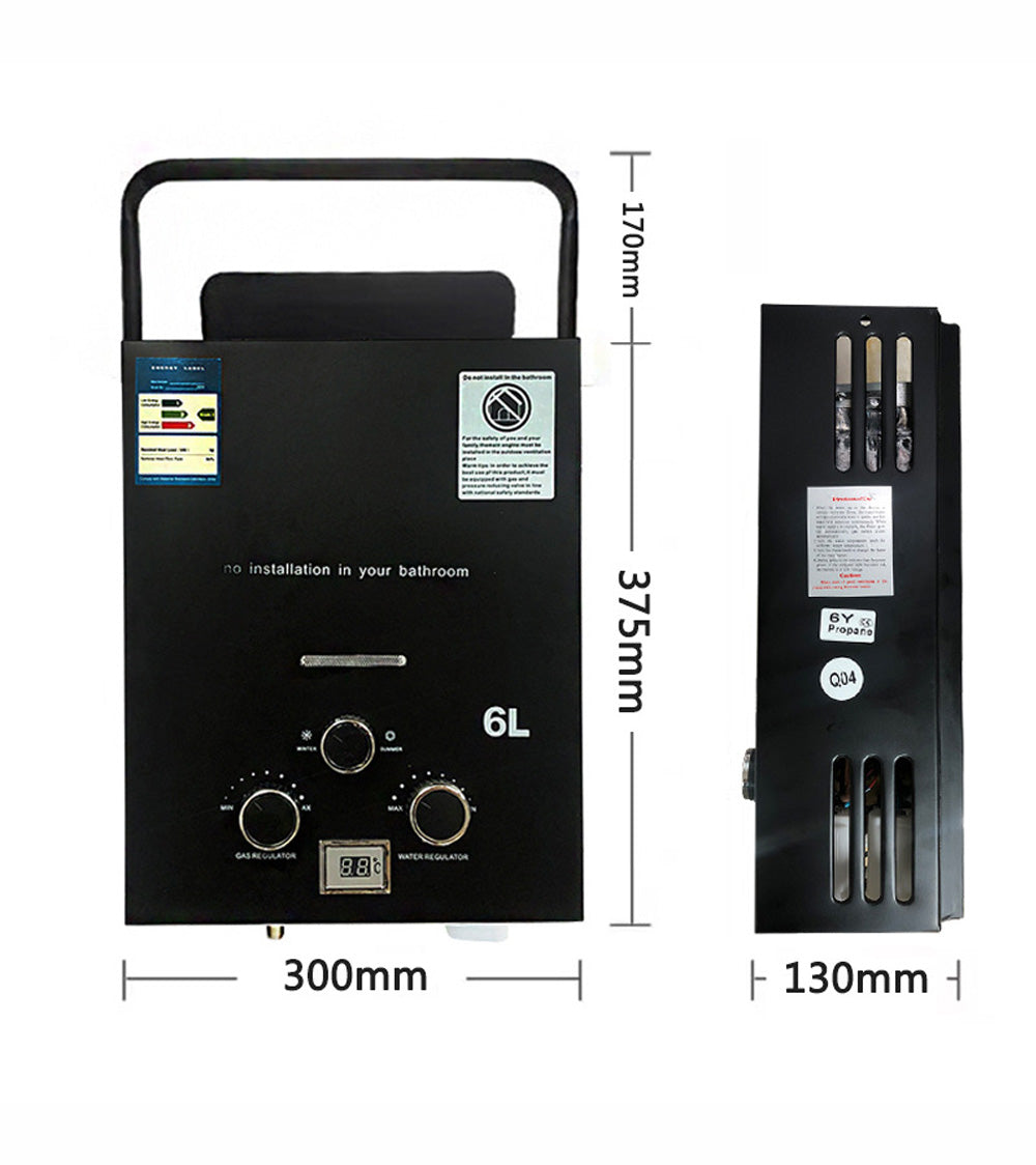 Water Heater – On Back Campers